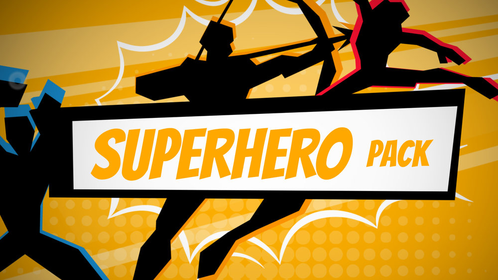 Superheroes Cinematic Pack